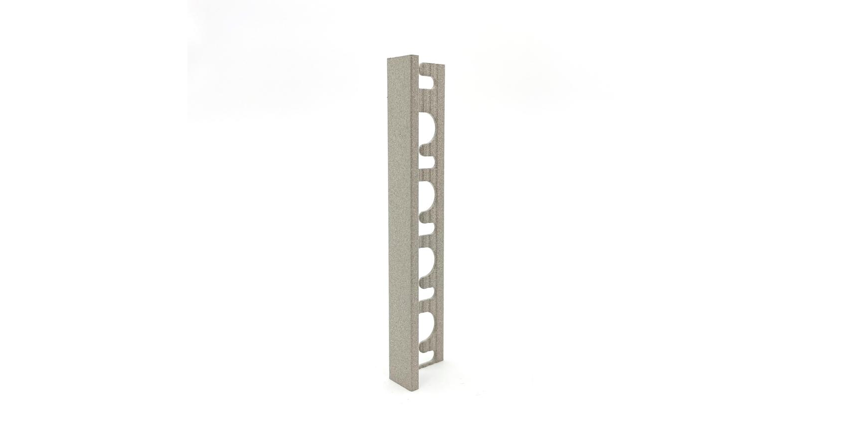 Progress Proterminal Stone Line Cristal Grey Alumínium L Profil 8 mm (2 ...