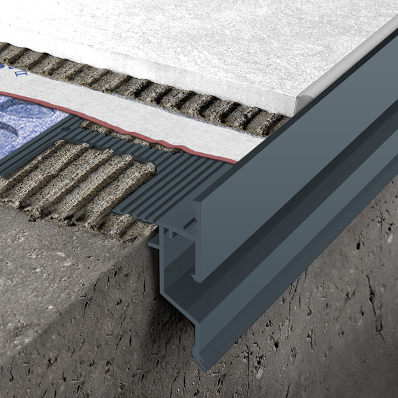 Progress Proterrace Drain Drip Anthracite Grey Teraszprofil Alumínium ...